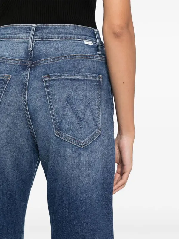 MOTHER The Lasso Heel Wide-leg Jeans