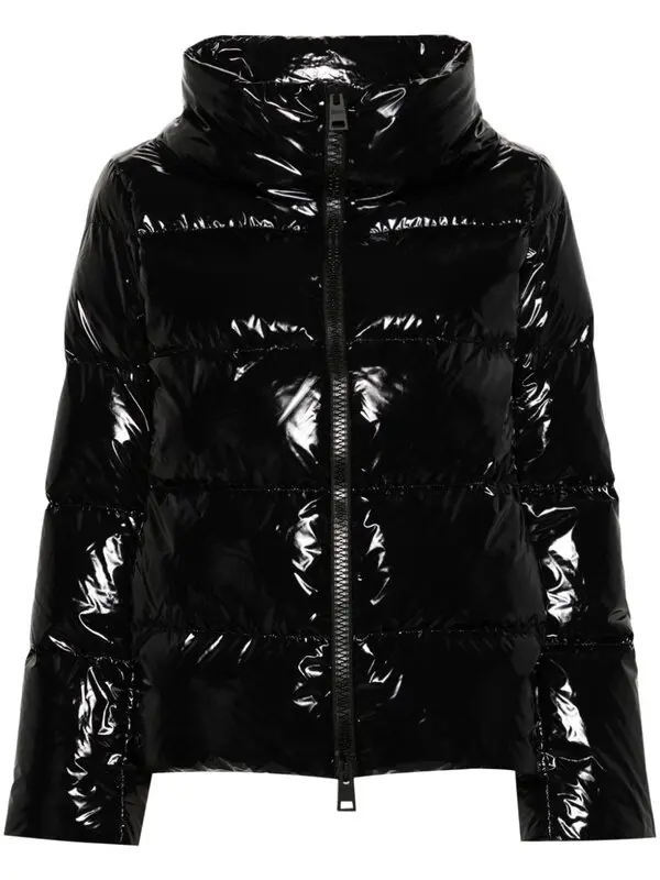 Herno Gloss Puffer Jacket - Black