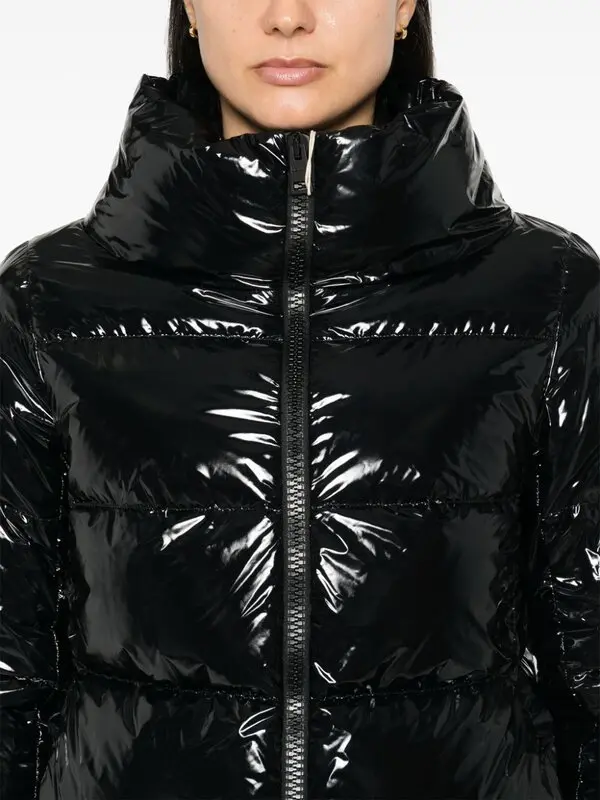 Herno Gloss Puffer Jacket - Black