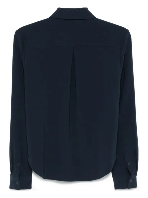 Michael Kors Crepe Shirt - Blue