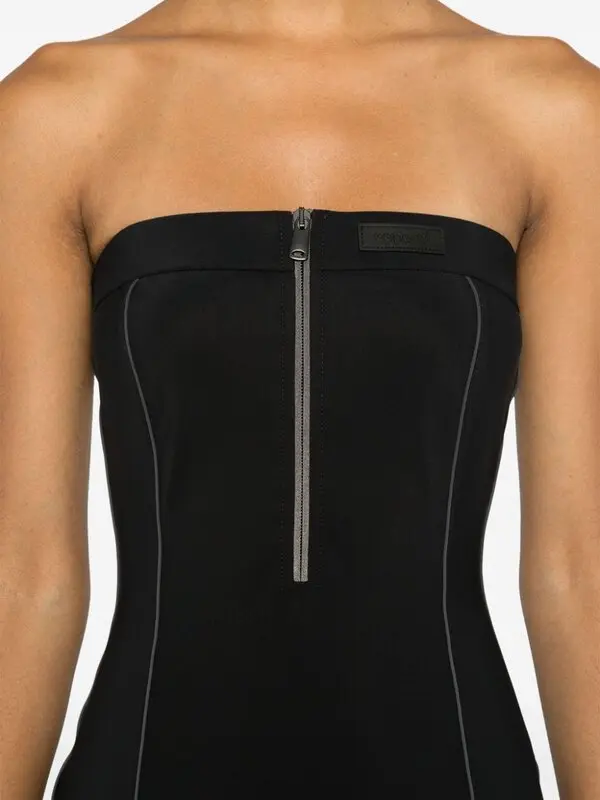 Coperni Open-back Bustier Dress