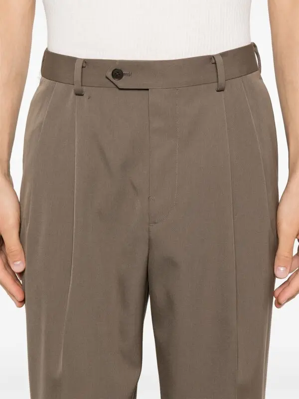 Auralee Pleated Wool Trousers