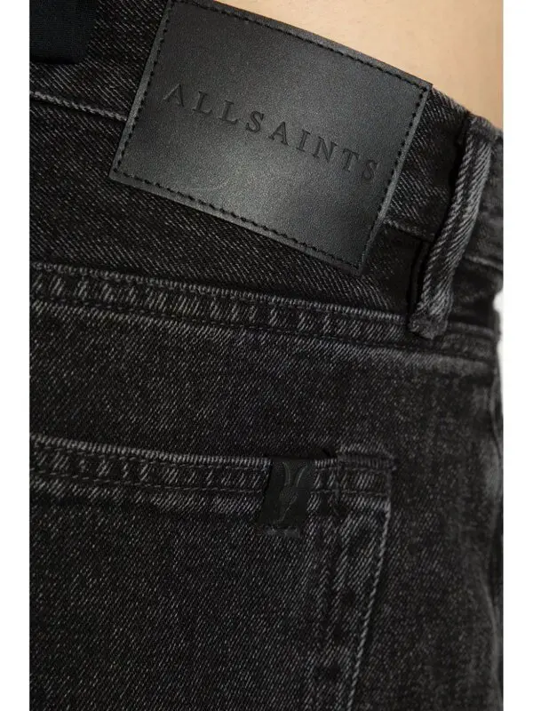 ALLSAINTS Lenny Straight Jeans - Black