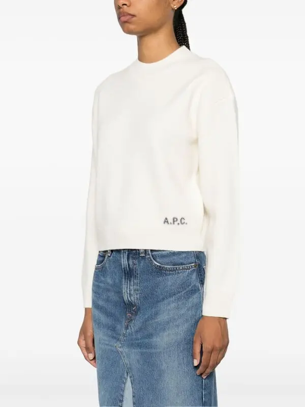 A.p.c. Esther Sweater - White