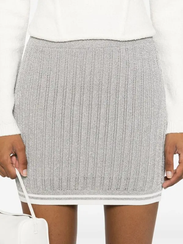 Casablanca Knitted Mini Skirt