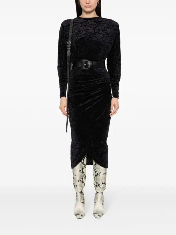 MARANT ETOILE Hadley Velvet Dress