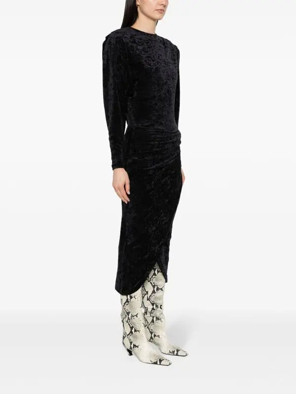 MARANT ETOILE Hadley Velvet Dress
