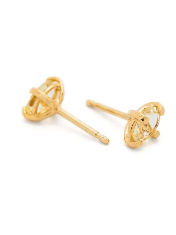 WOUTERS & HENDRIX Les Eternelles Citrine Earrings - Gold