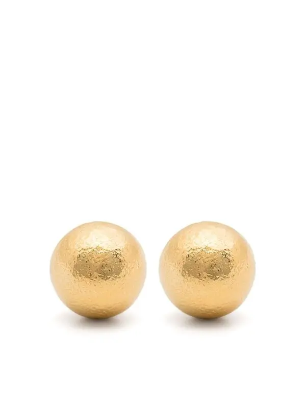 WOUTERS & HENDRIX Les Eternelles Stud Earrings - Gold