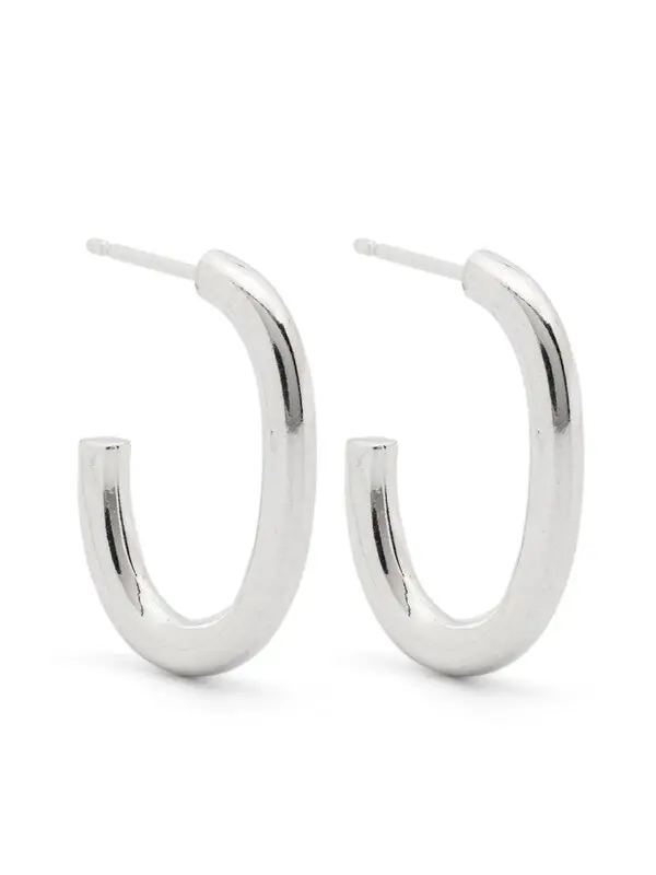 WOUTERS & HENDRIX Les Eternelles Hoop Earrings - Silver