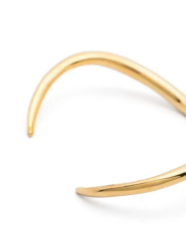 WOUTERS & HENDRIX Wavy Bangle Bracelet - Gold