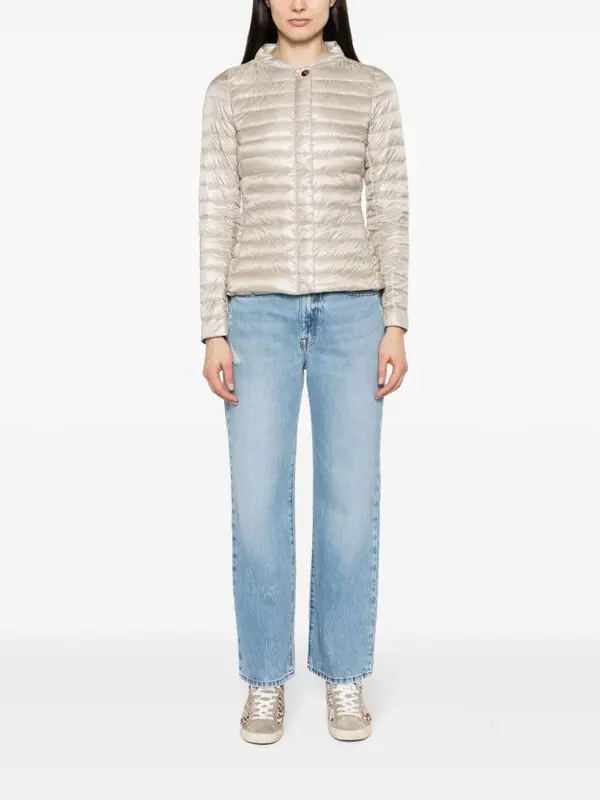 Herno Elena Quilted Puffer Jacket - Neutrals