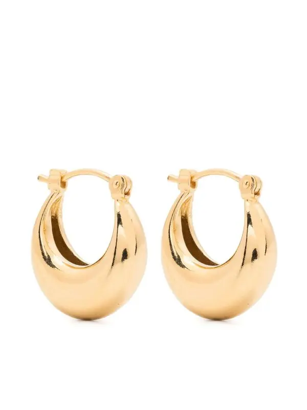 WOUTERS & HENDRIX Les Eternelles Hoop Earrings - Gold