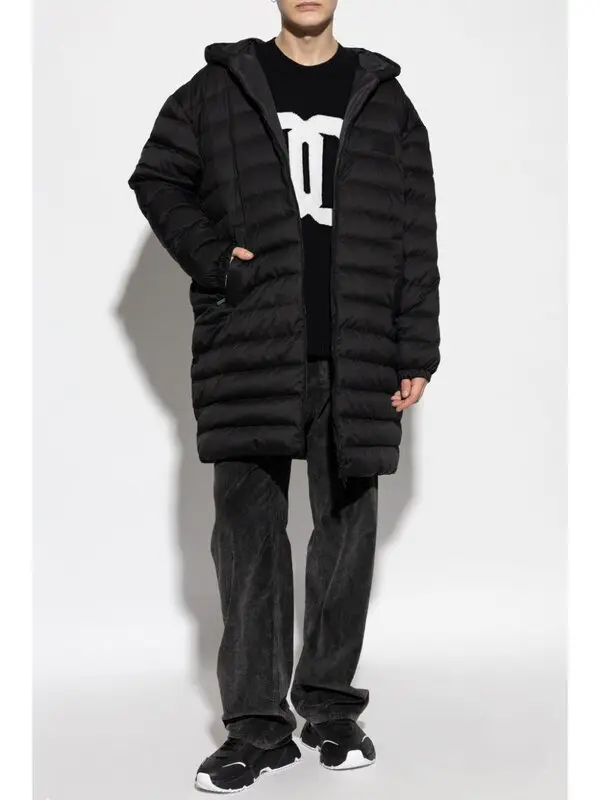 Dolce & Gabbana Hooded Padded Coat
