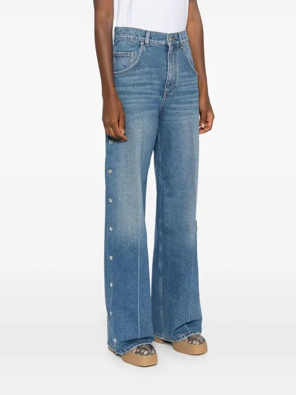 Stella McCartney Stud-embellished Bootcut Jeans