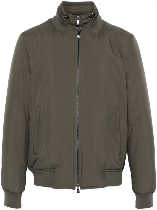 Corneliani Hooded Bomber Jacket