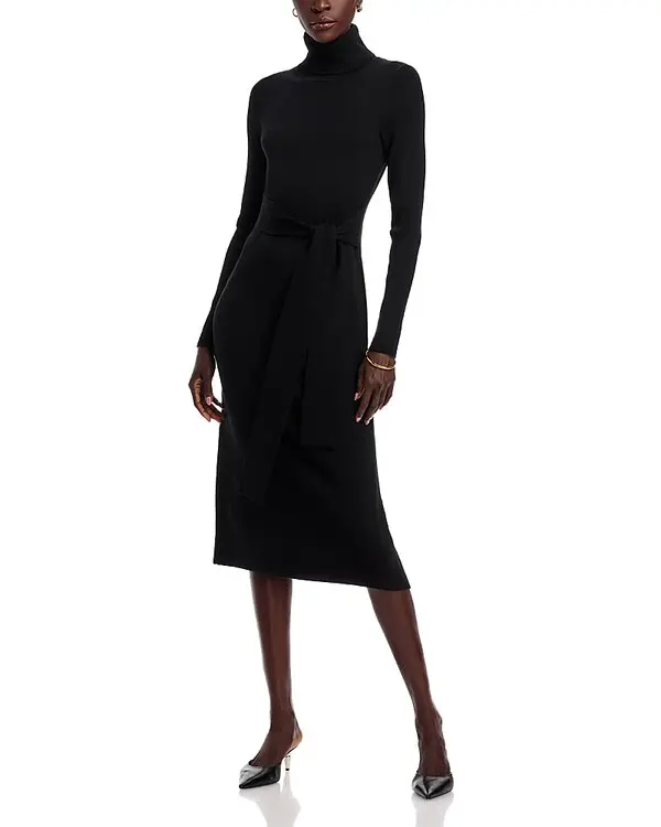 TOCCIN Logan Sweater Dress - Jet