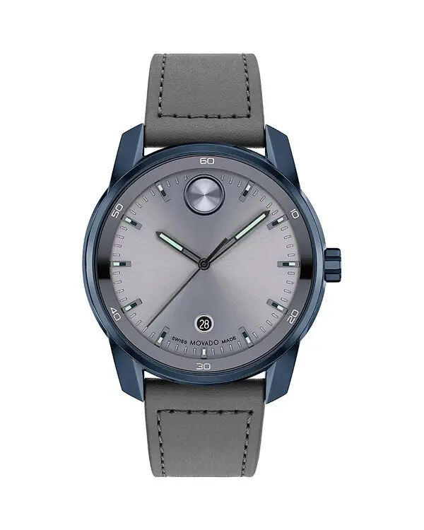 Movado Verso 42mm Watch - Gray