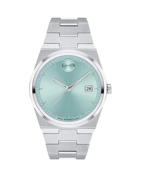 Movado Quest Bracelet Watch - Blue/silver