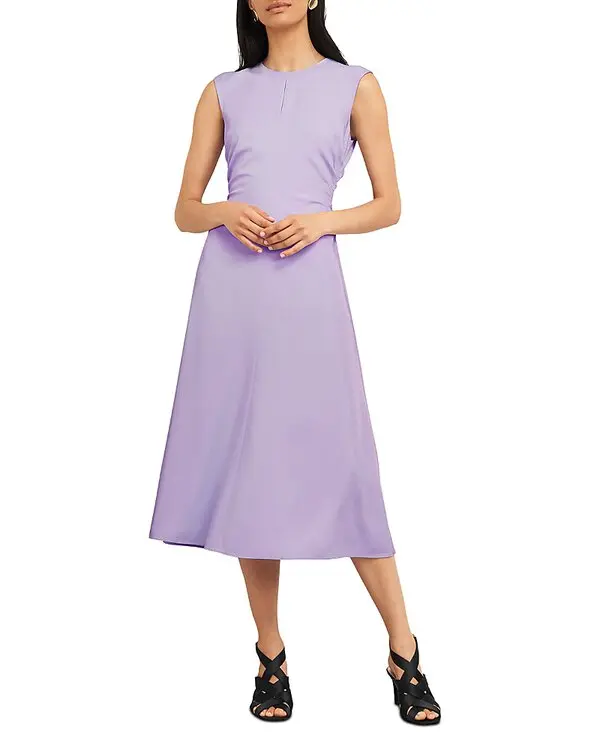 HOBBS LONDON Limited Hillier Midi Dress - Dusted Purple