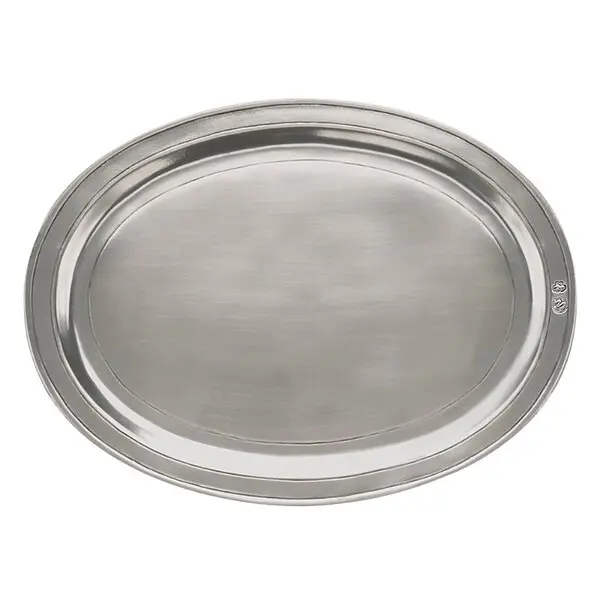 MATCH Oval Incised Tray, Medium