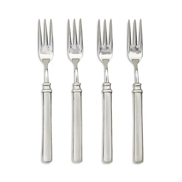 MATCH Gabriella Cocktail Fork, Boxed Set Of 4 - Pewter