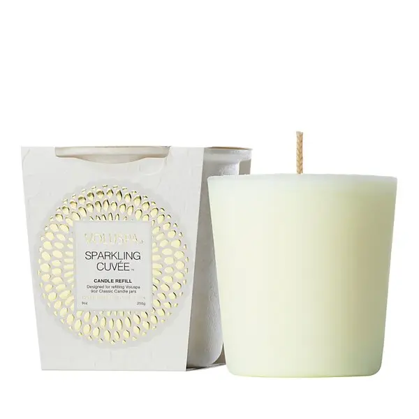 Voluspa Sparkling Cuvee Classic Candle Refill, 9 Oz - Multi