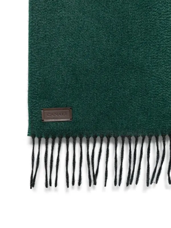 Canali Cashmere Scarf - Green
