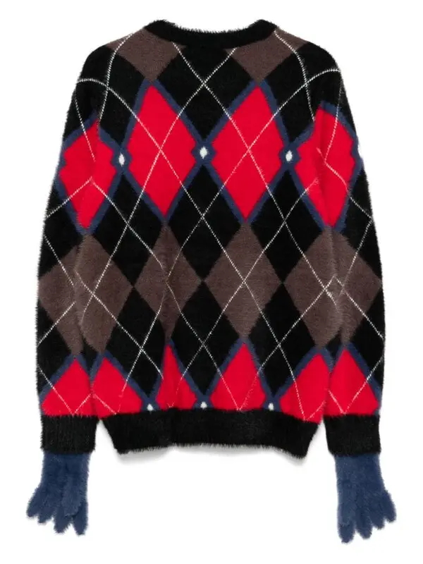 CHARLES JEFFREY Fluffy Gloves Jumper