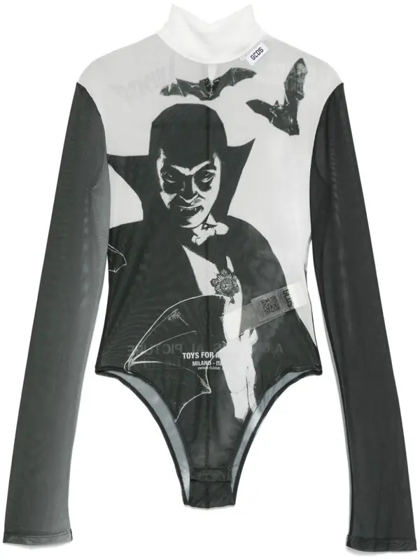Gcds Graphic-print Bodysuit