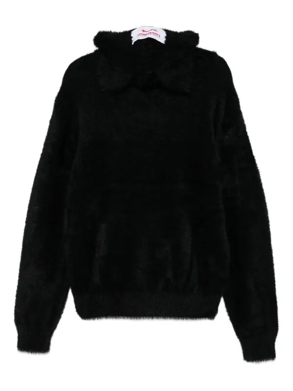 CHARLES JEFFREY Fluffy Ears Balaclava Jumper