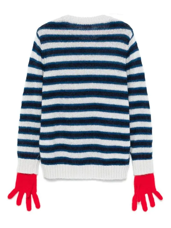 CHARLES JEFFREY Mohair Jumper With Gloves