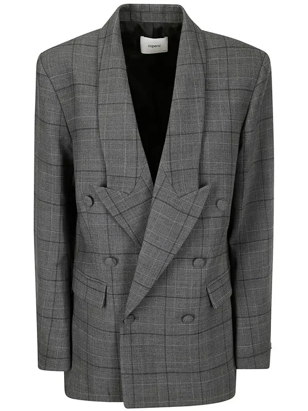 Coperni Plaid-check Pattern Blazer