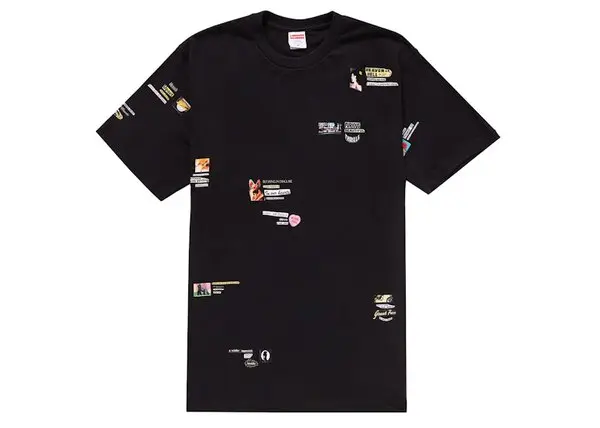 Supreme Upset Tee Shirt - Black