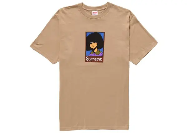 Supreme Emo Tee Shirt - Khaki