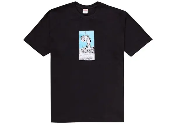 Supreme Liberty Tee Shirt - Black