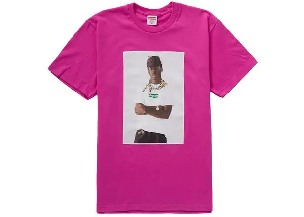 Supreme Tyler The Creator Tee Shirt - Magenta