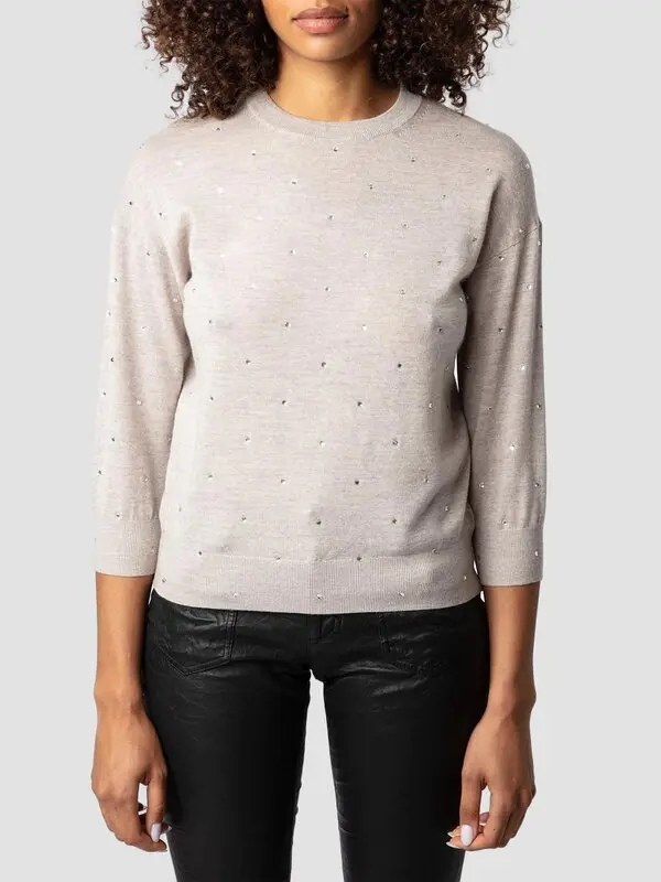 Zadig&Voltaire Kansy We Strass Wool Sweater