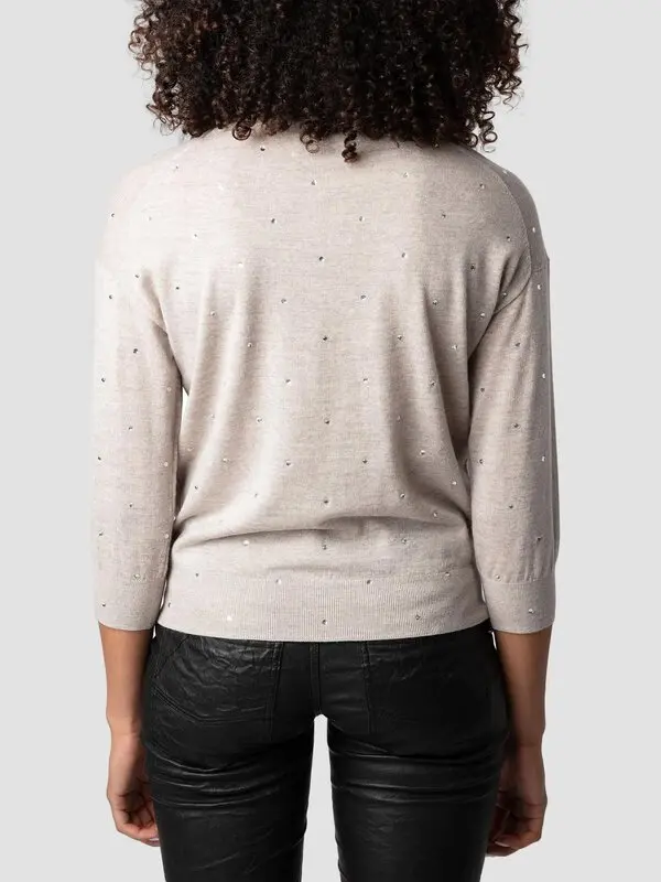 Zadig&Voltaire Kansy We Strass Wool Sweater