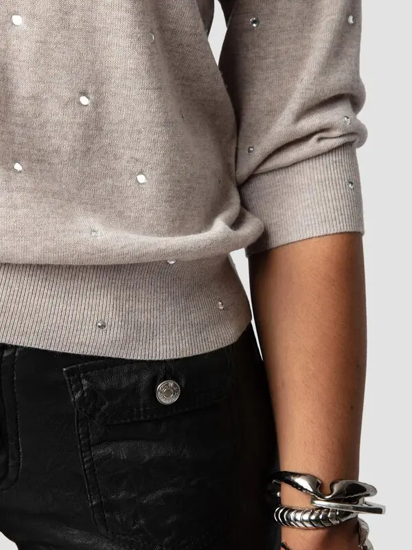 Zadig&Voltaire Kansy We Strass Wool Sweater