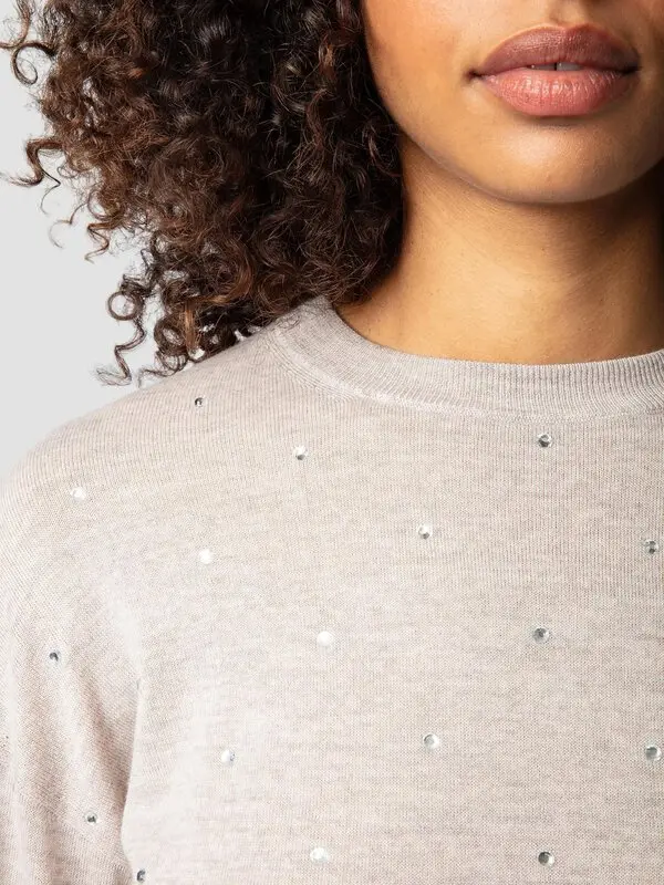 Zadig&Voltaire Kansy We Strass Wool Sweater