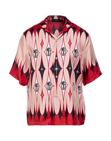 Amiri Shirt Size Silk - Red