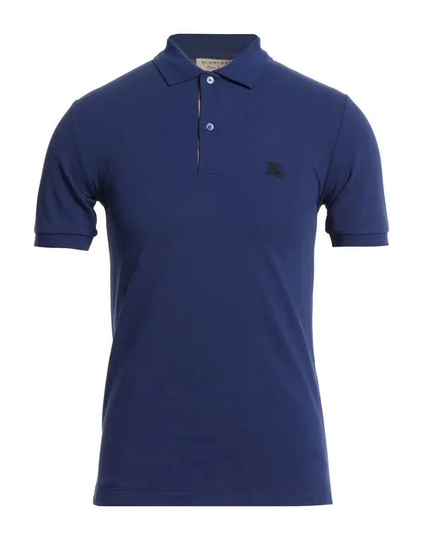 Burberry Polo Shirt Size Cotton, Elastane - Blue