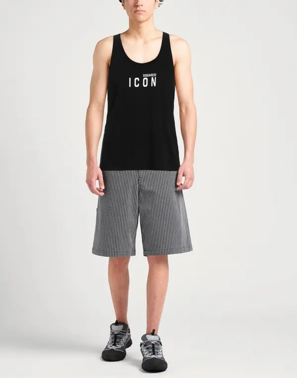 Dsquared2 Tank Top Size Cotton - Black