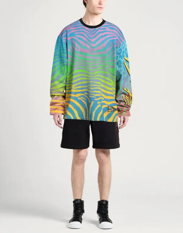 Balmain Zebra-print Cotton Sweatshirt