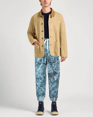 Emporio Armani Pants Size Cotton - Blue