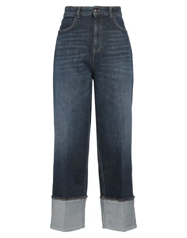 Emporio Armani Wide-leg High-waisted Jeans