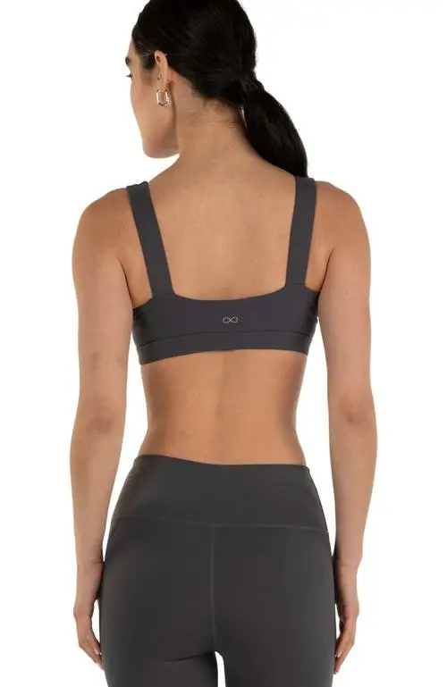 REBODY Contour Keyhole Cloudlux Bra - Smoke