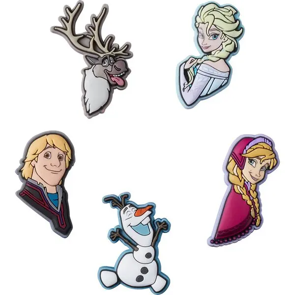 CROCS Disney Frozen 5-pack Jibbitz Shoe Charms - White