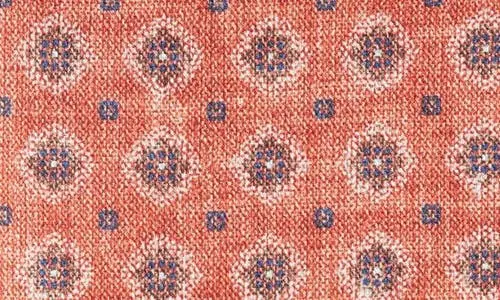 Nordstrom Diamond Medallion Silk Pocket Square